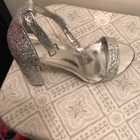 Shoes | Sparkle Block Heels | Poshmark